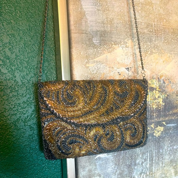Bags | Vintage Beaded Purse | Poshmark